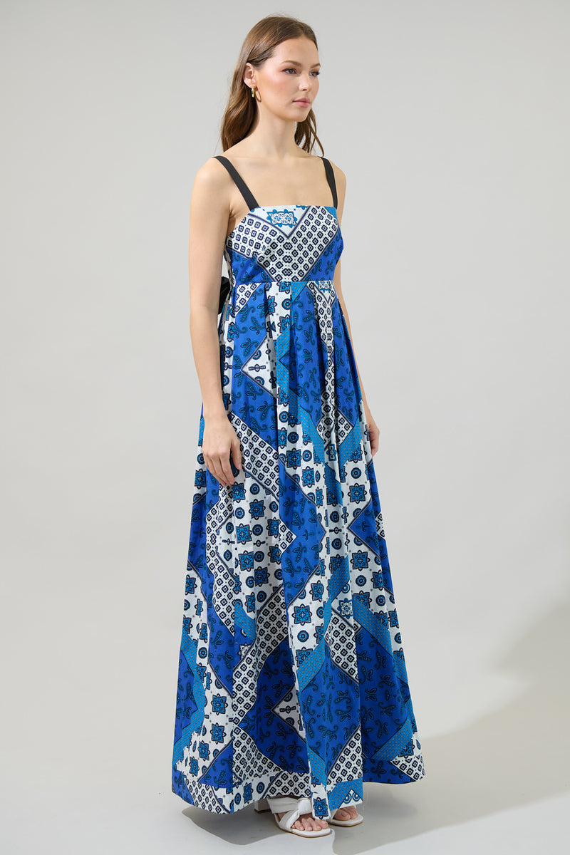 Roxy Fabiola Smock Back Pleated Maxi Dress – Sugarlips Roxy Fabiola Smock Back Pleated Maxi Dress – Sugarlips