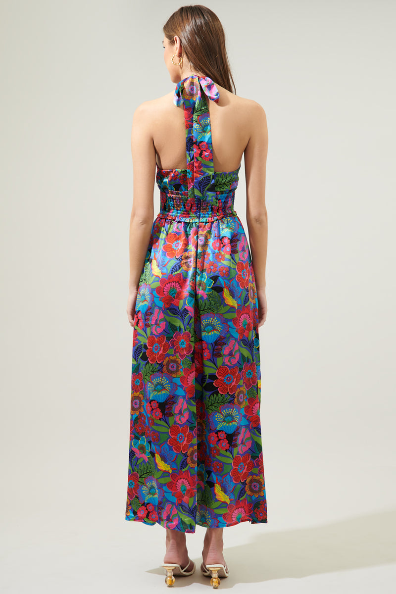 Santa Elena Aries Halter Maxi Dress – Sugarlips