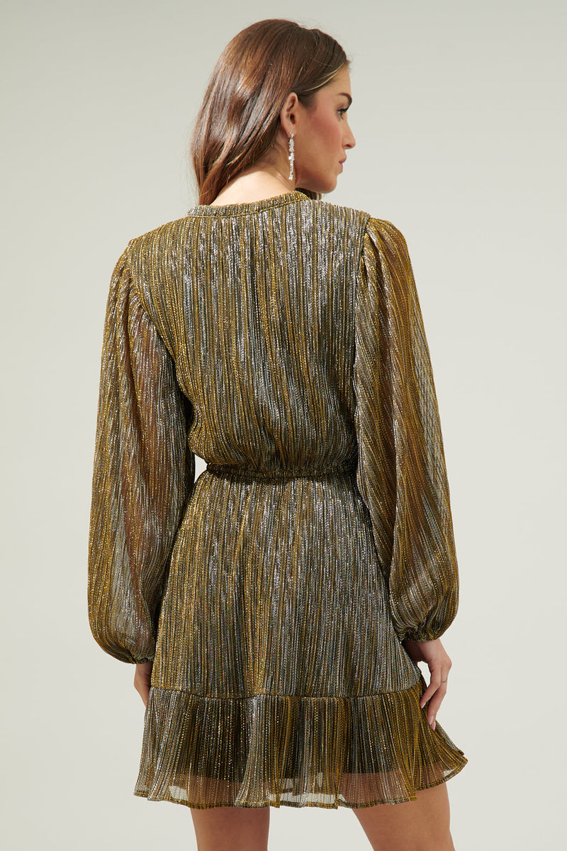 Dancing Queen Paxton Balloon Sleeve Mini Dress – Sugarlips