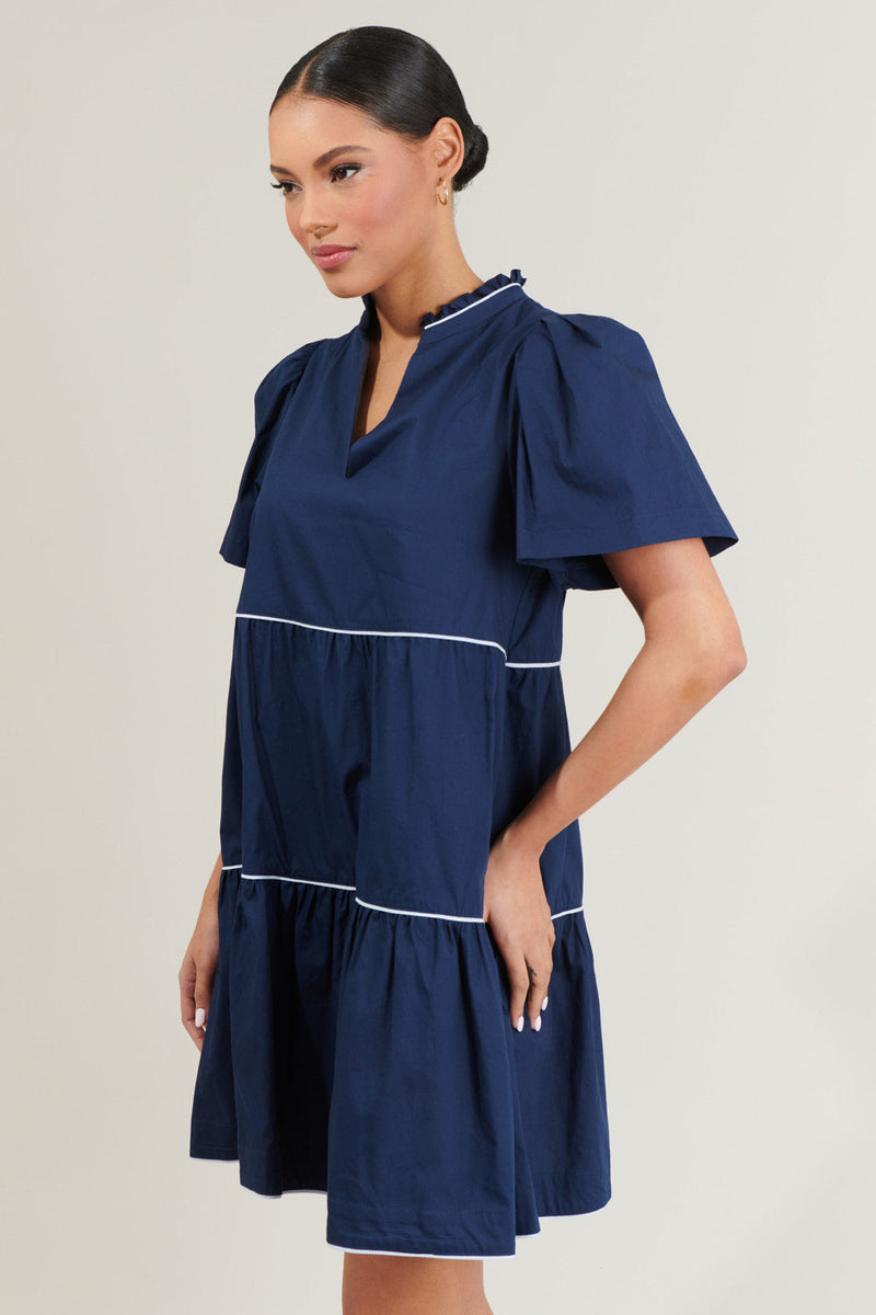 Candace Tiered Mini Dress – Sugarlips