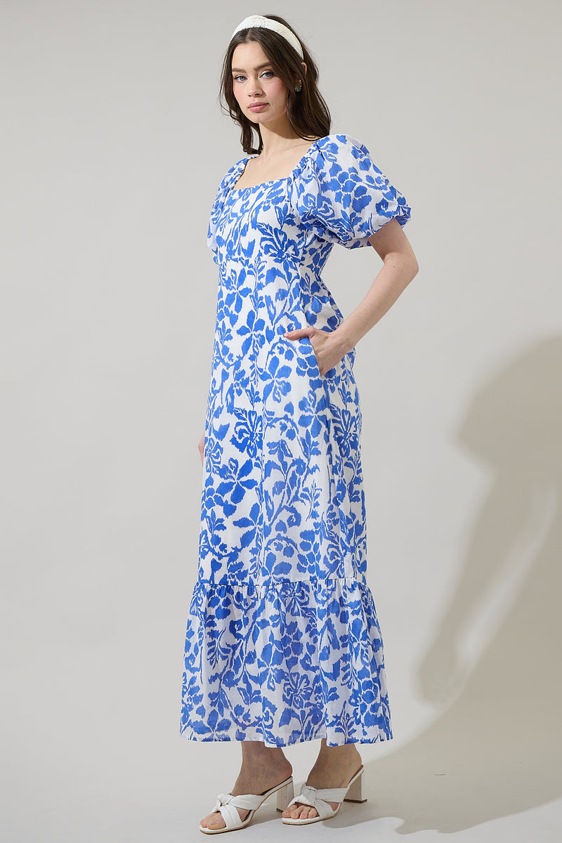 Shia Floral Xena Maxi Dress – Sugarlips