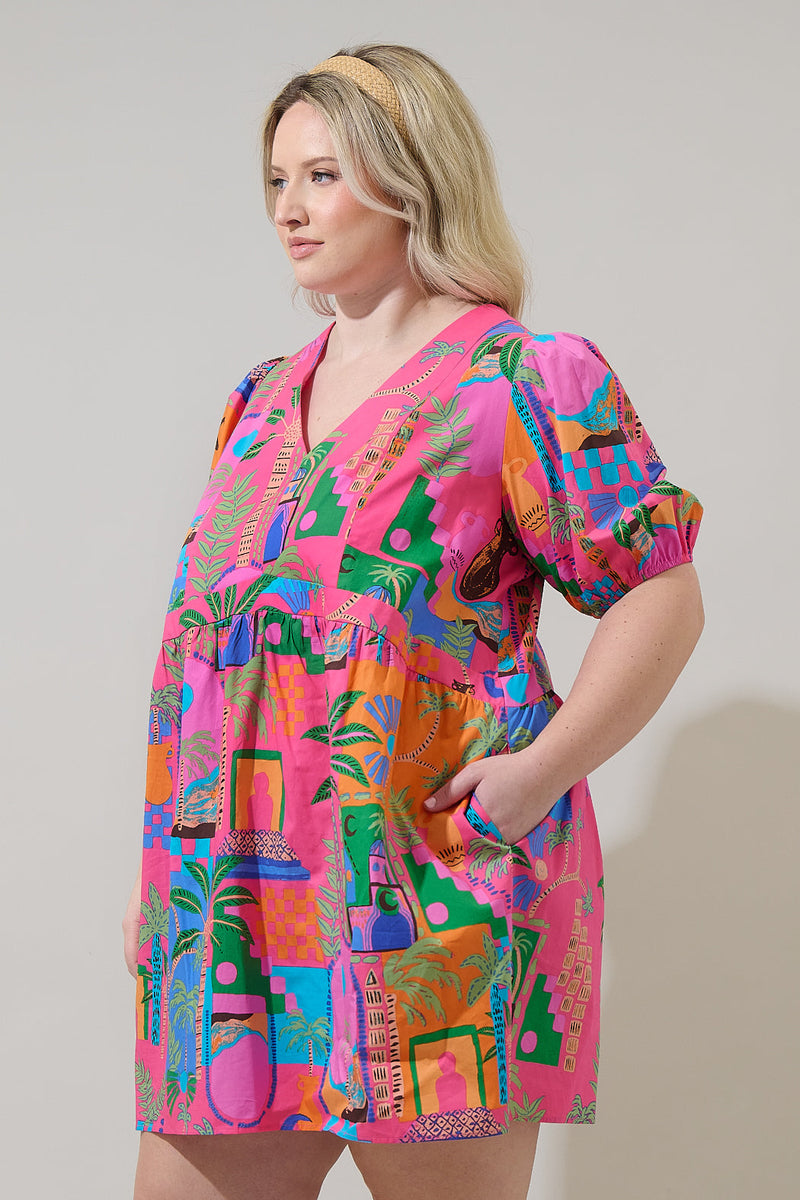 Lanus City Jerome Shift Mini Dress Curve – Sugarlips