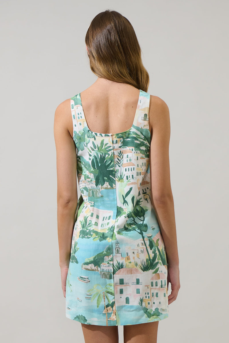 Piti Town Zenica Shift Mini Dress – Sugarlips
