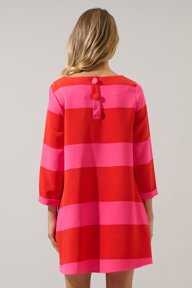 Lolli Stripe Lonna Shift Mini Dress – Sugarlips