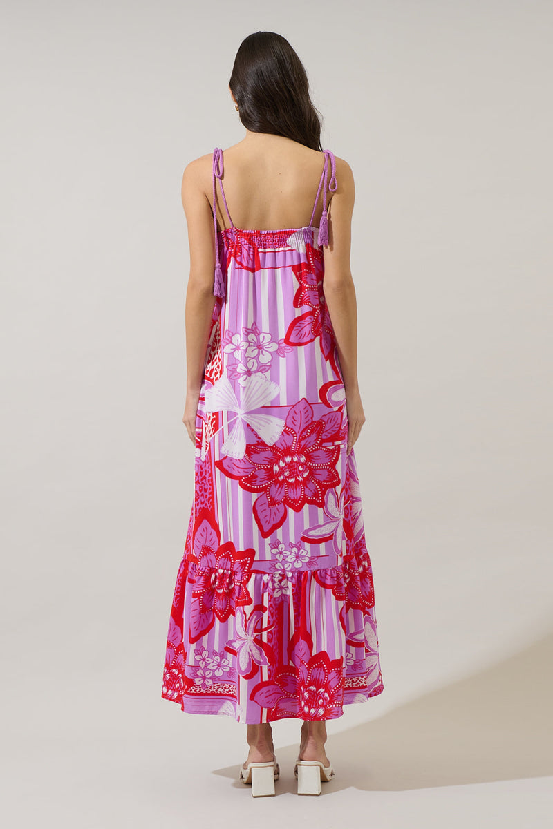 Barba Tropical Veth Shift Maxi Dress – Sugarlips