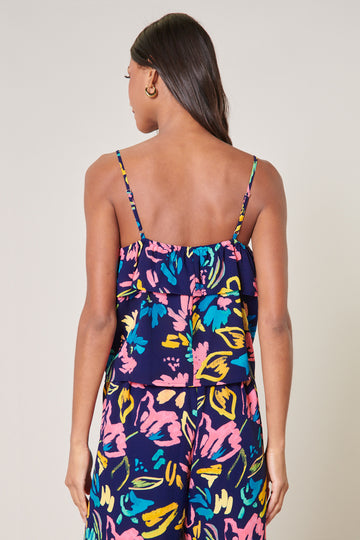 Ginger Berry Floral Halter Tank Top – Sugarlips