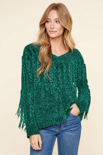 Shake Your Pom Pom Oatmeal Sweater – Sugarlips